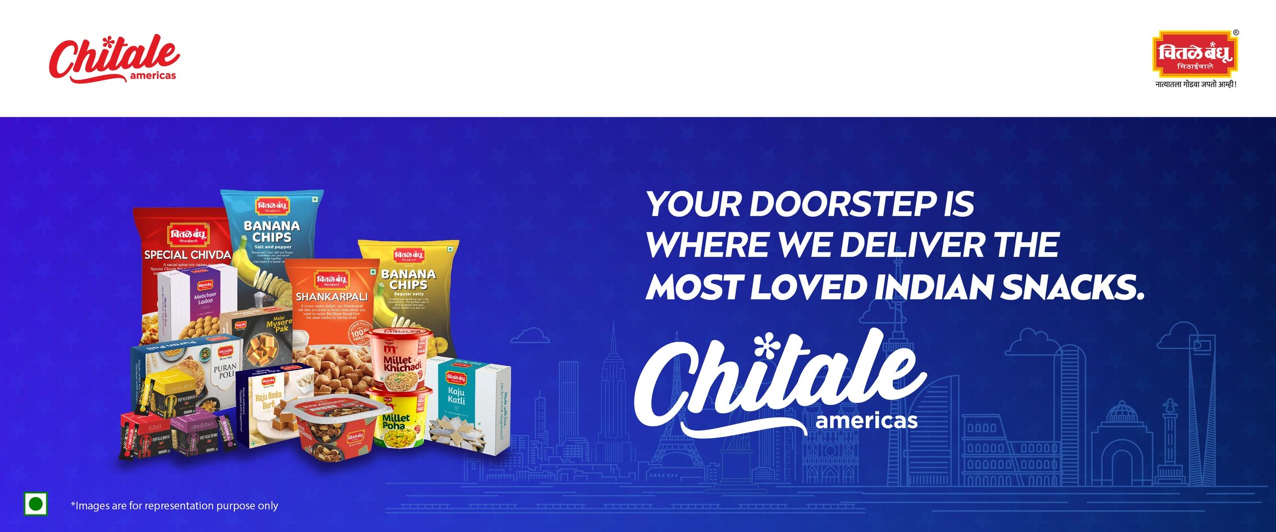 Delivering Authentic Indian Sweets & Snacks | Chitale Americas